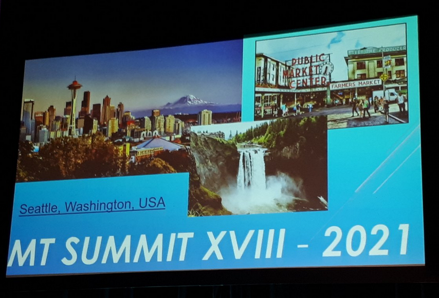 The MT-Summit 2019 was held in Dublin