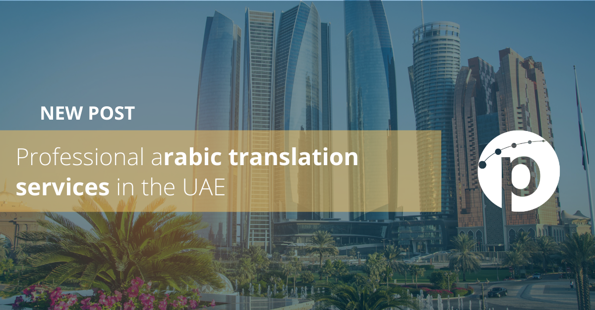 Professional arabic translation services in the UAE | Pangeanic